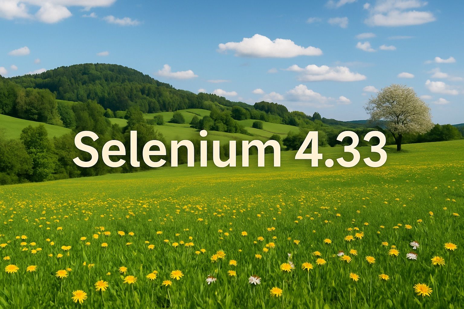 Selenium 4.33 Released! | Selenium
